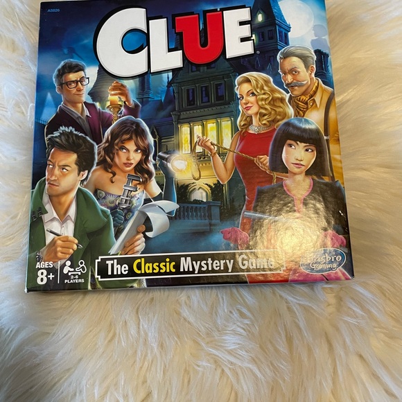 Hasbro | Games | Hasbro Clue Board Game Blue And Red Edition | Poshmark